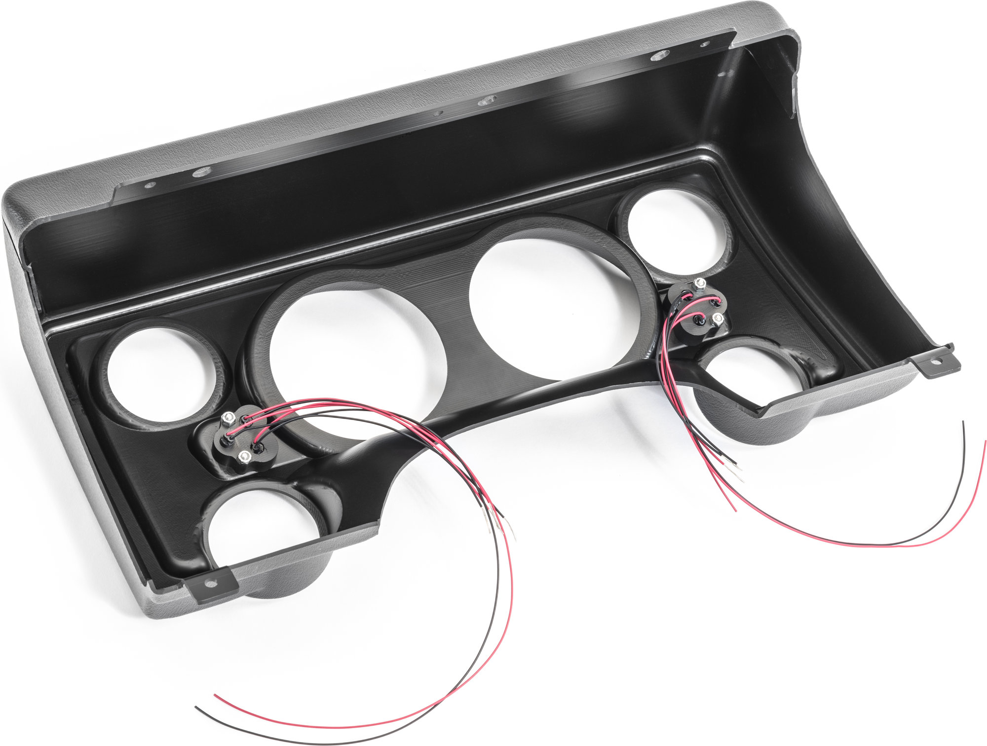 Gauge Works 90011 6 Gauge Direct Fit Dash Panel for 97-06 Jeep Wrangler ...