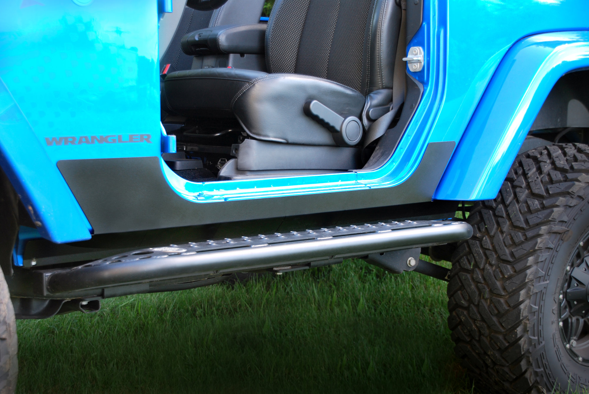 HyLine OffRoad 400.300.130 Rocker Guards for 07-18 Jeep Wrangler ...