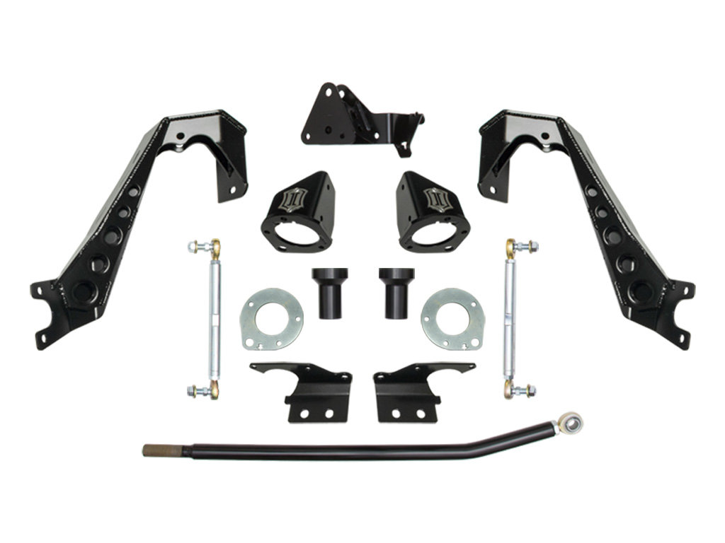 ICON Vehicle Dynamics Front Coilover Conversion Brackets for 07-18 Jeep ...