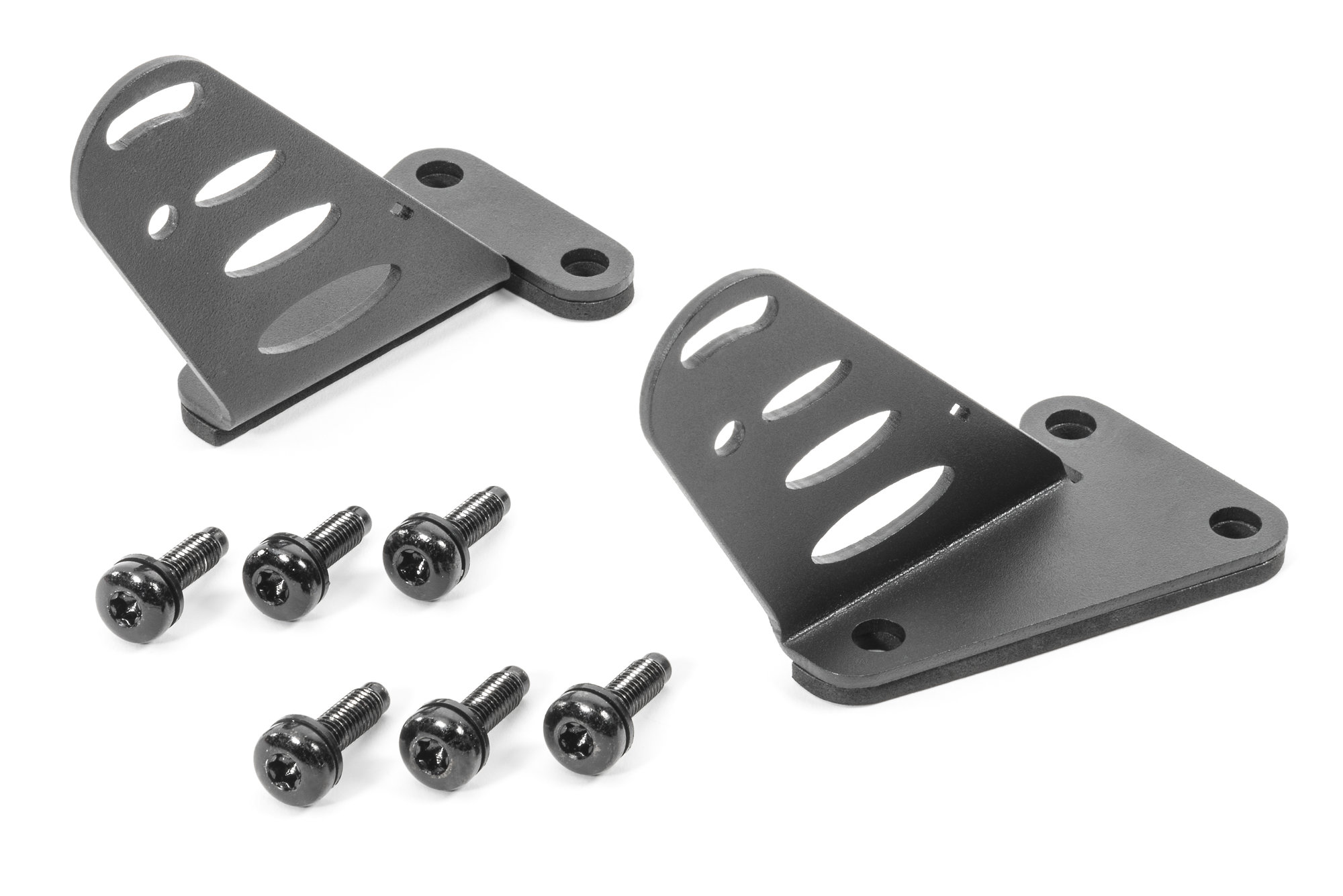Quadratec J3 Light Bar Hood Mount Brackets for 97-06 Jeep Wrangler TJ ...
