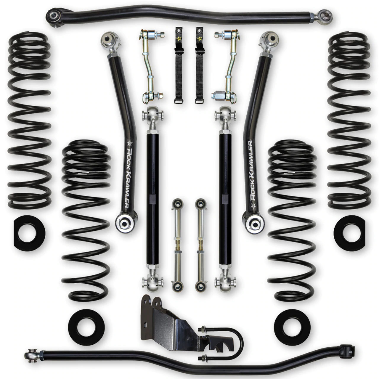 Rock Krawler 3.5in Max Travel Suspension System for 18-21 Jeep Wrangler ...