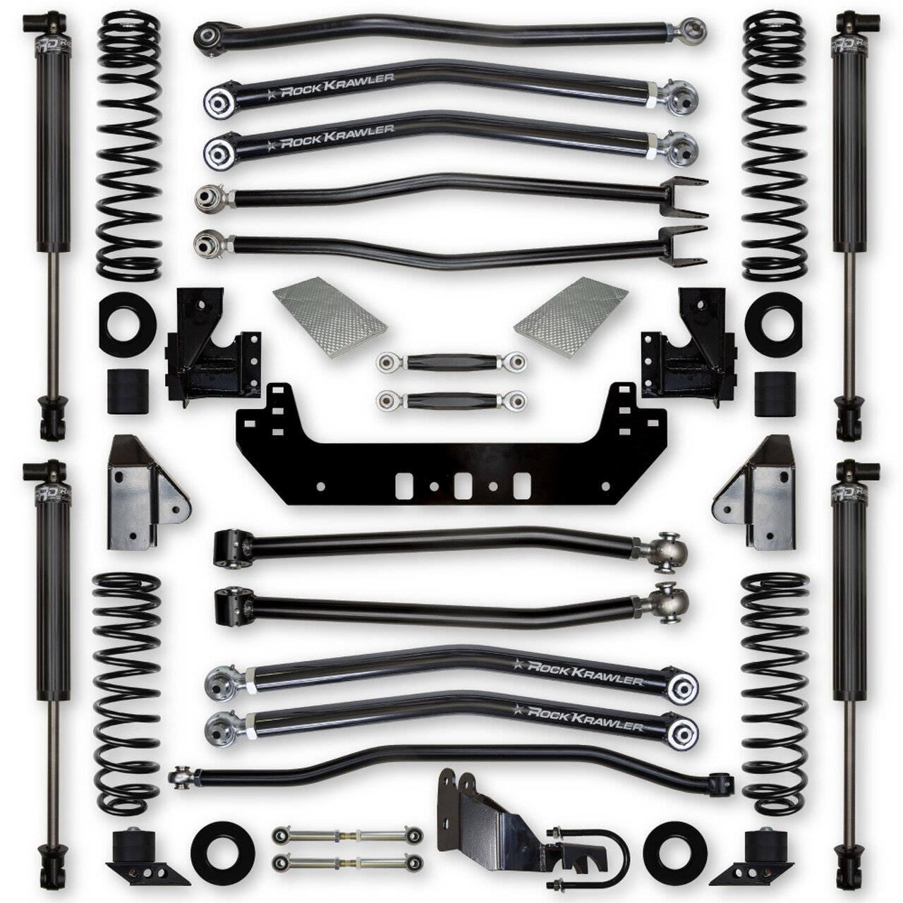 Rock Krawler 4.5in Adventure Series No Limits Long Arm System for 18-21 ...