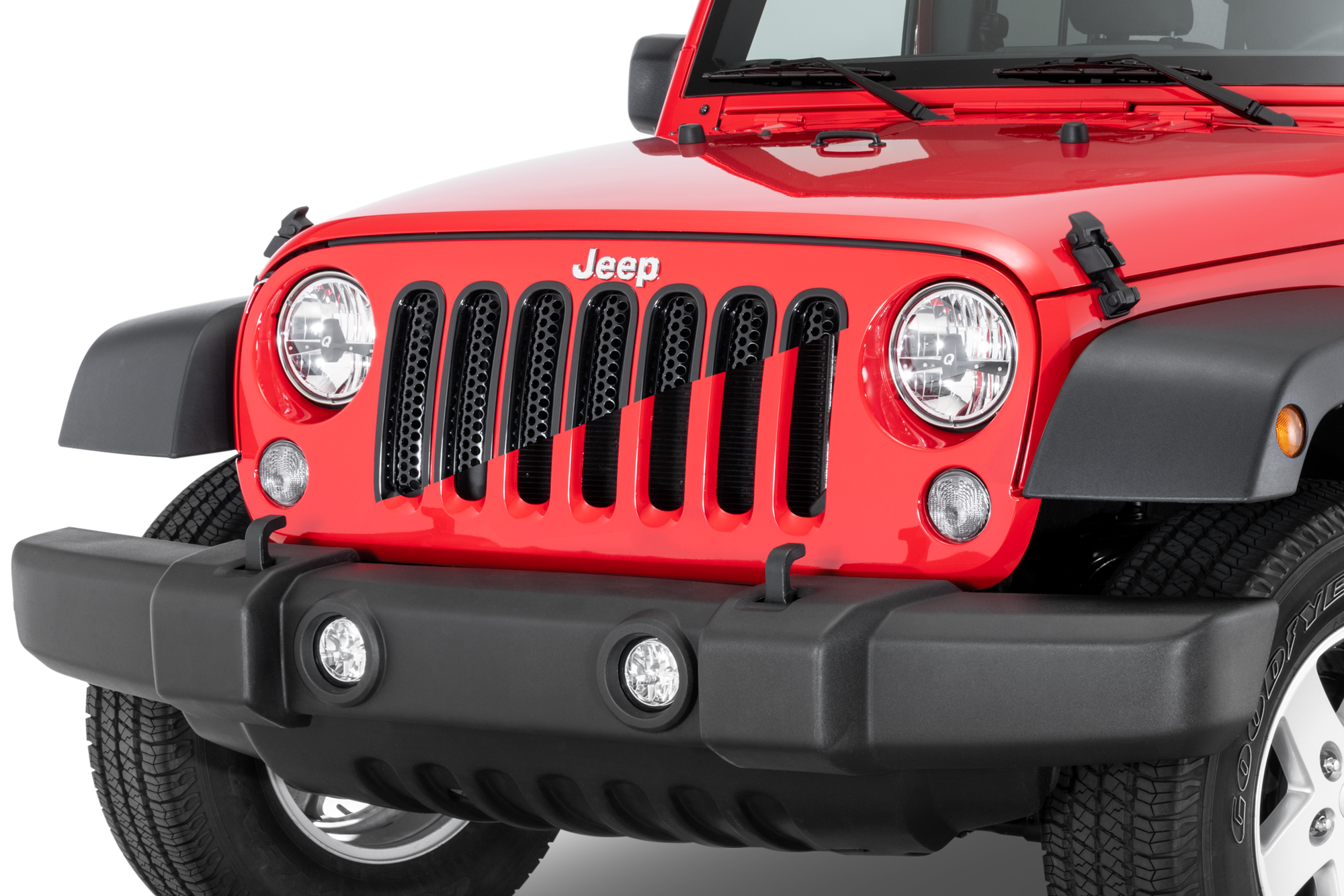 jeep mesh grill insert