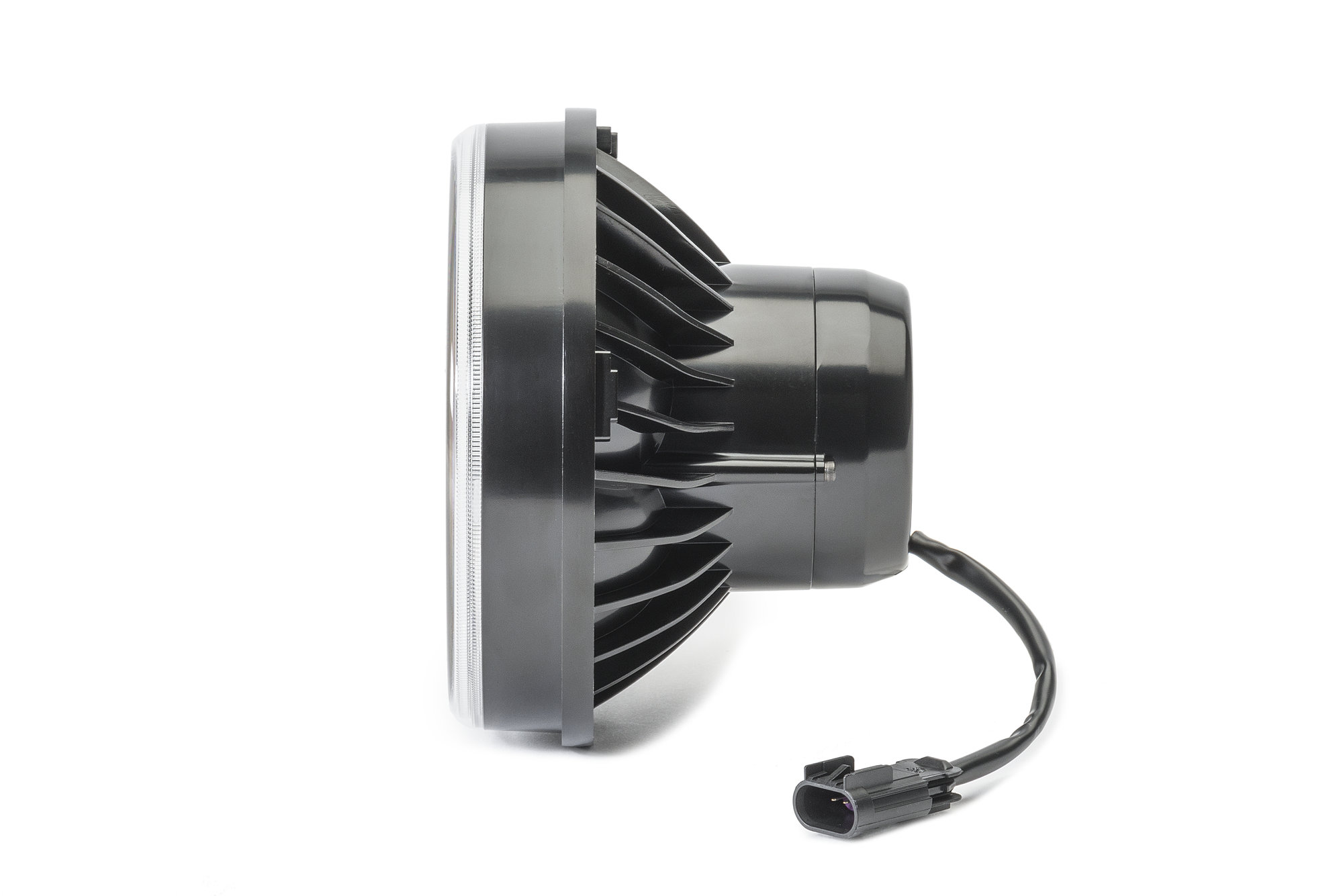 KC HiLiTES Gravity LED Pro 7" Headlights for 07-18 Jeep Wrangler JK ...