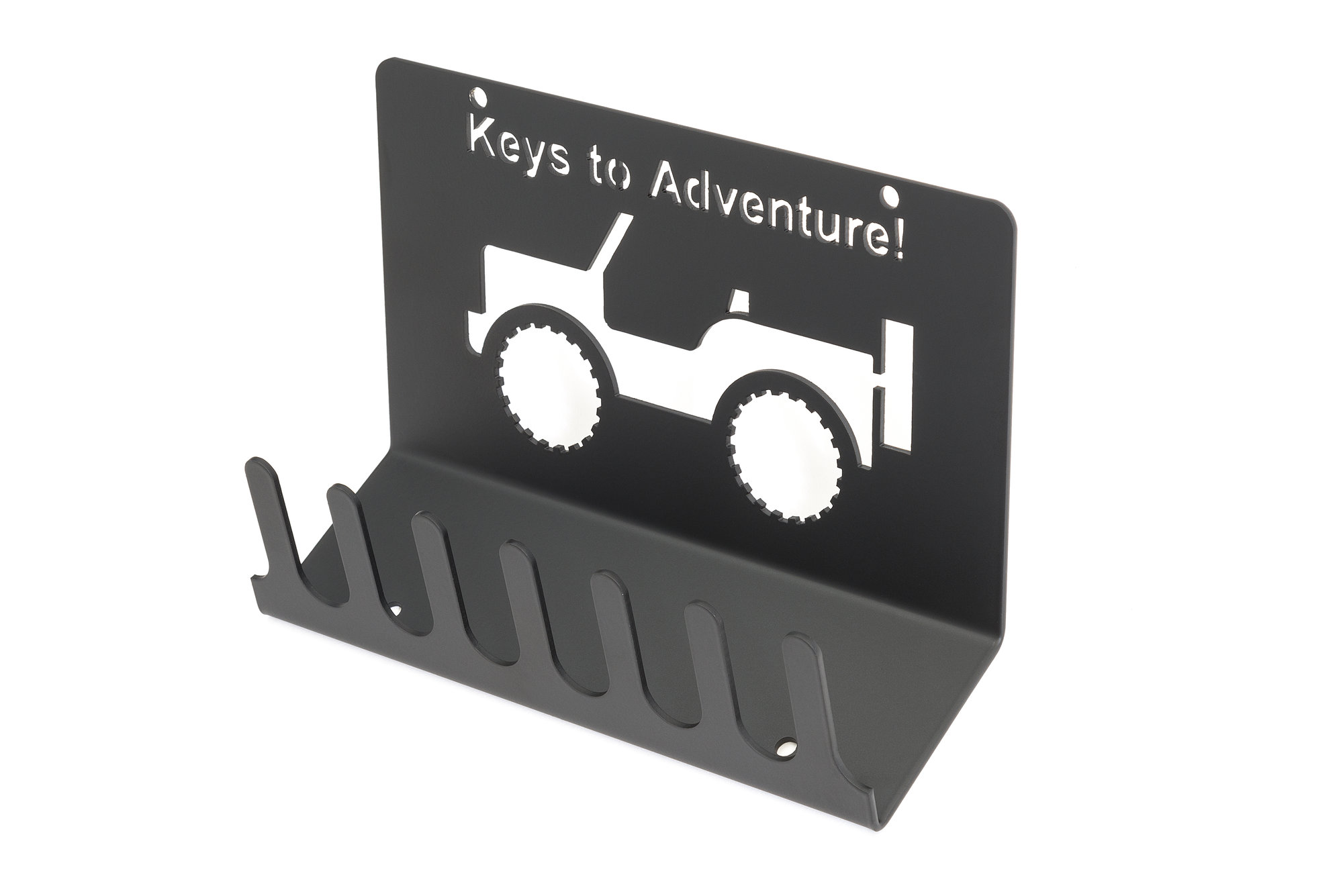 Throttle Down Kustoms KEYSABLK Keys to Adventure Key Holder | Quadratec