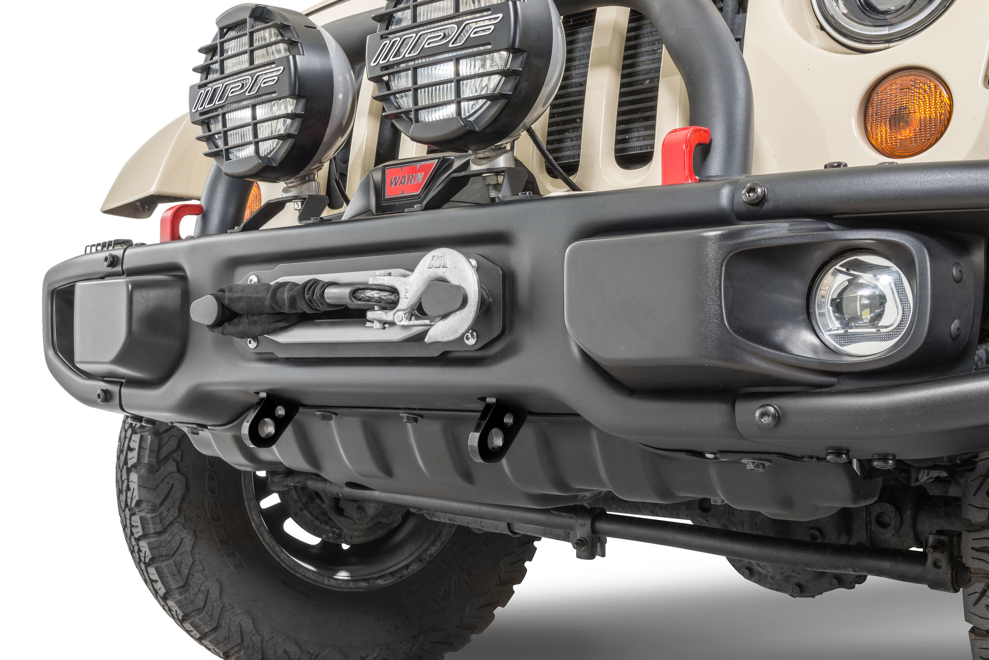 Maximus-3 Front Universal D-Ring Tow Loops for 07-18 Jeep Wrangler JK ...