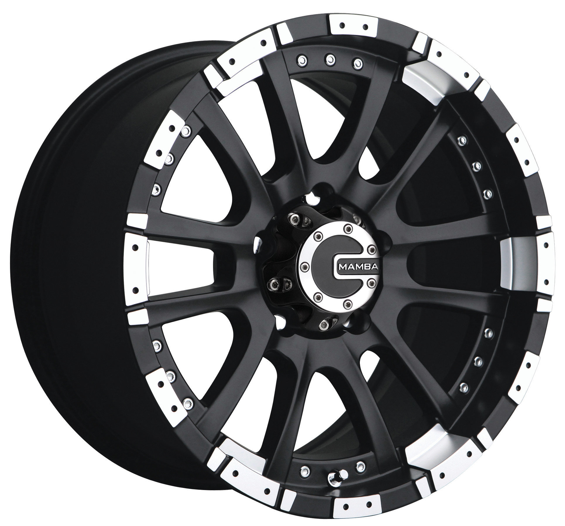 Mamba Offroad M12 Wheel for 84-06 Jeep Wrangler YJ, TJ, Cherokee XJ ...