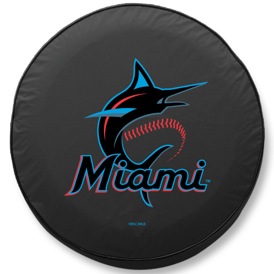 MLB Miami Marlins Tire Cover | Quadratec
