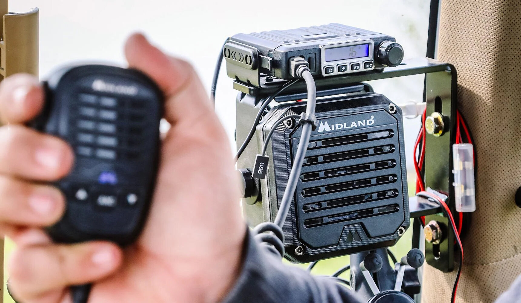 Midland Radio External Speaker | Quadratec