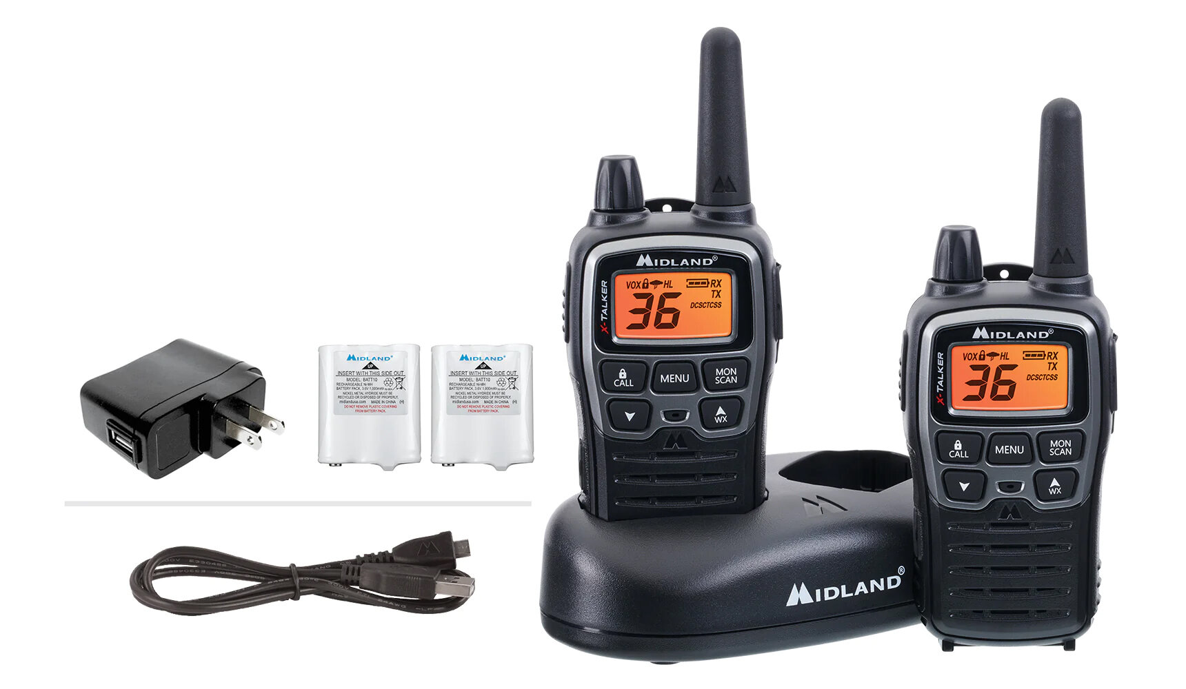 Midland Radio T71VP3 X-Talker Two-Way Radio Set | Quadratec