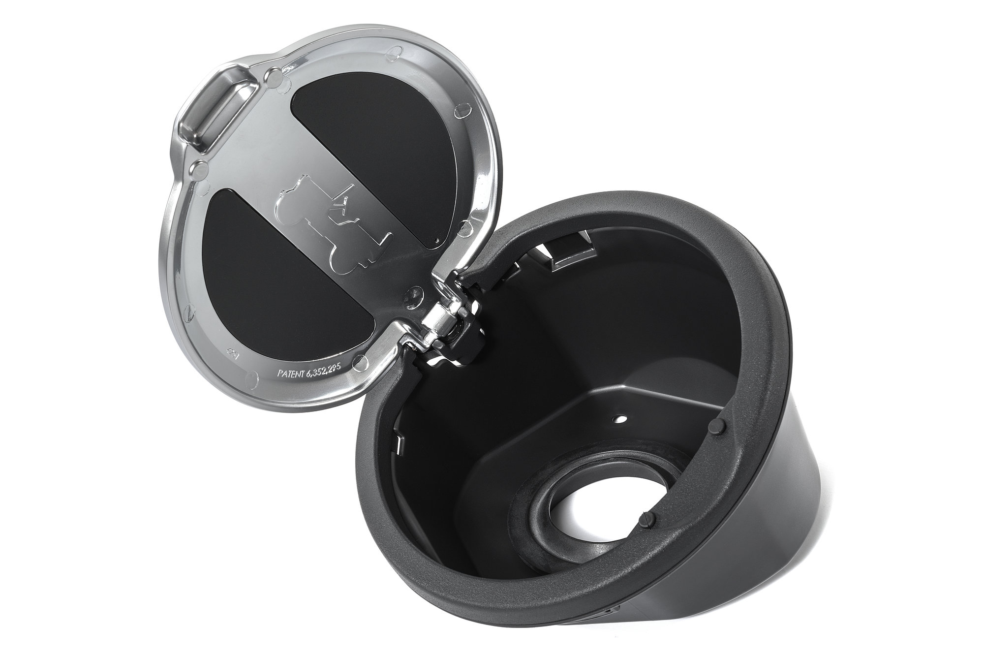 Mopar 82215122 Black and Satin Fuel Door for 18-21 Jeep Wrangler JL ...