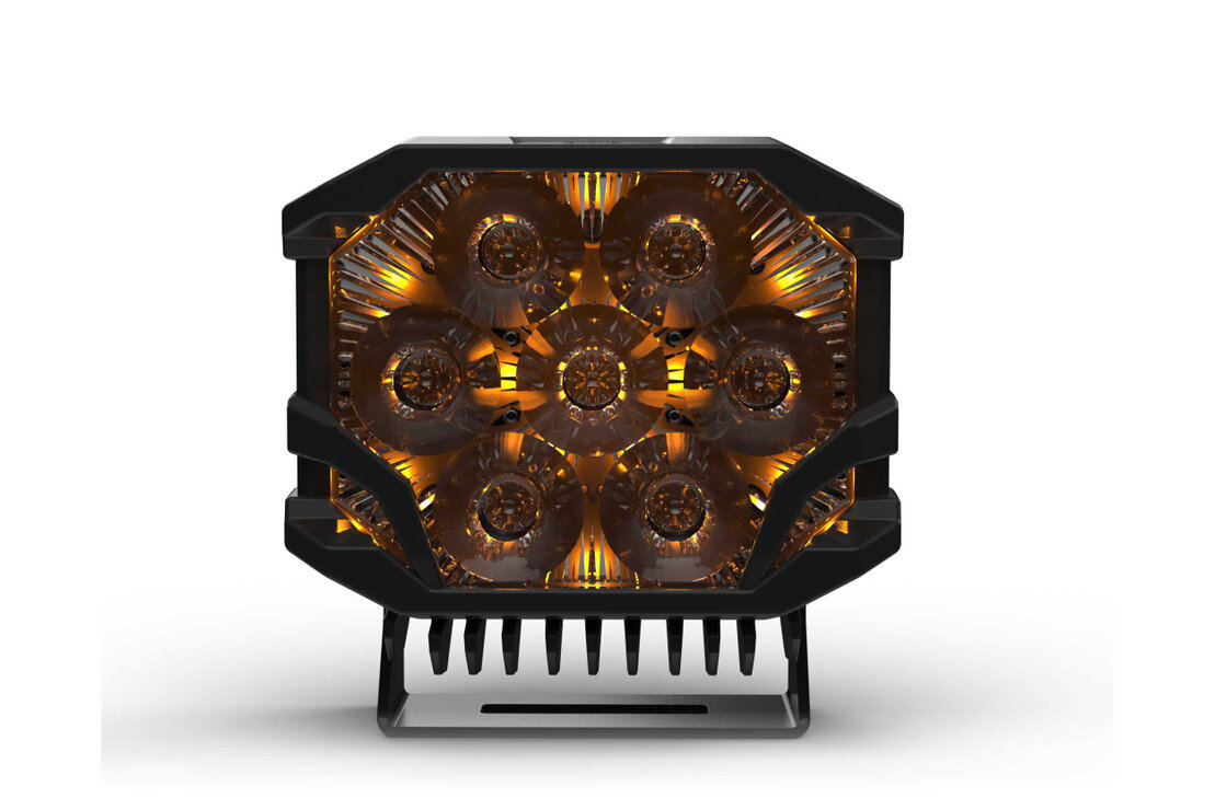 Morimoto BAF120 BigBanger NCS LED Pod - Combo White | Quadratec