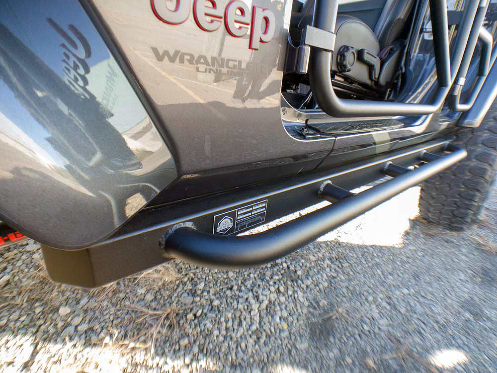 Motor City Aftermarket JLRR18 Rock Rail Steps for 18-20 Jeep Wrangler ...