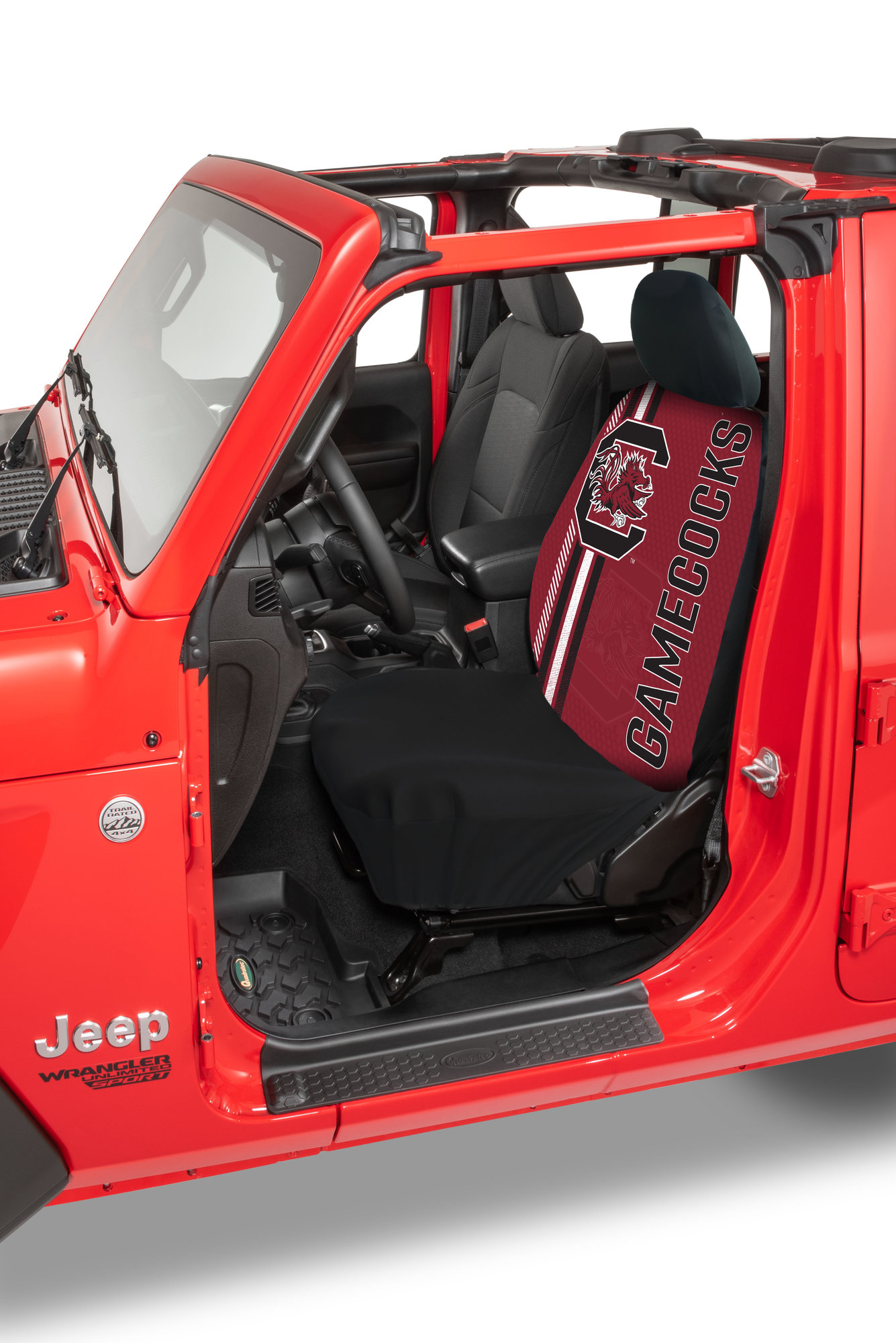 NCAA Rally Seat Cover for Jeep Vehicles with Bucket Seats | Quadratec