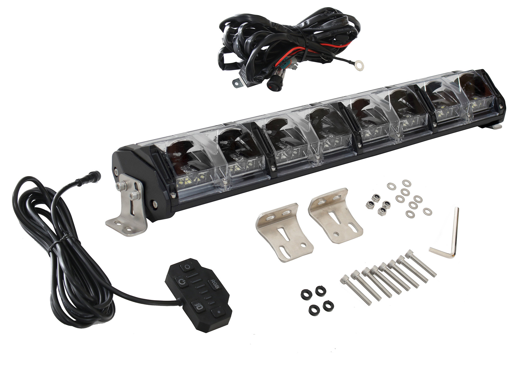 Overland Vehicle Systems 15010201 20" EKO LED Light Bar with Variable ...