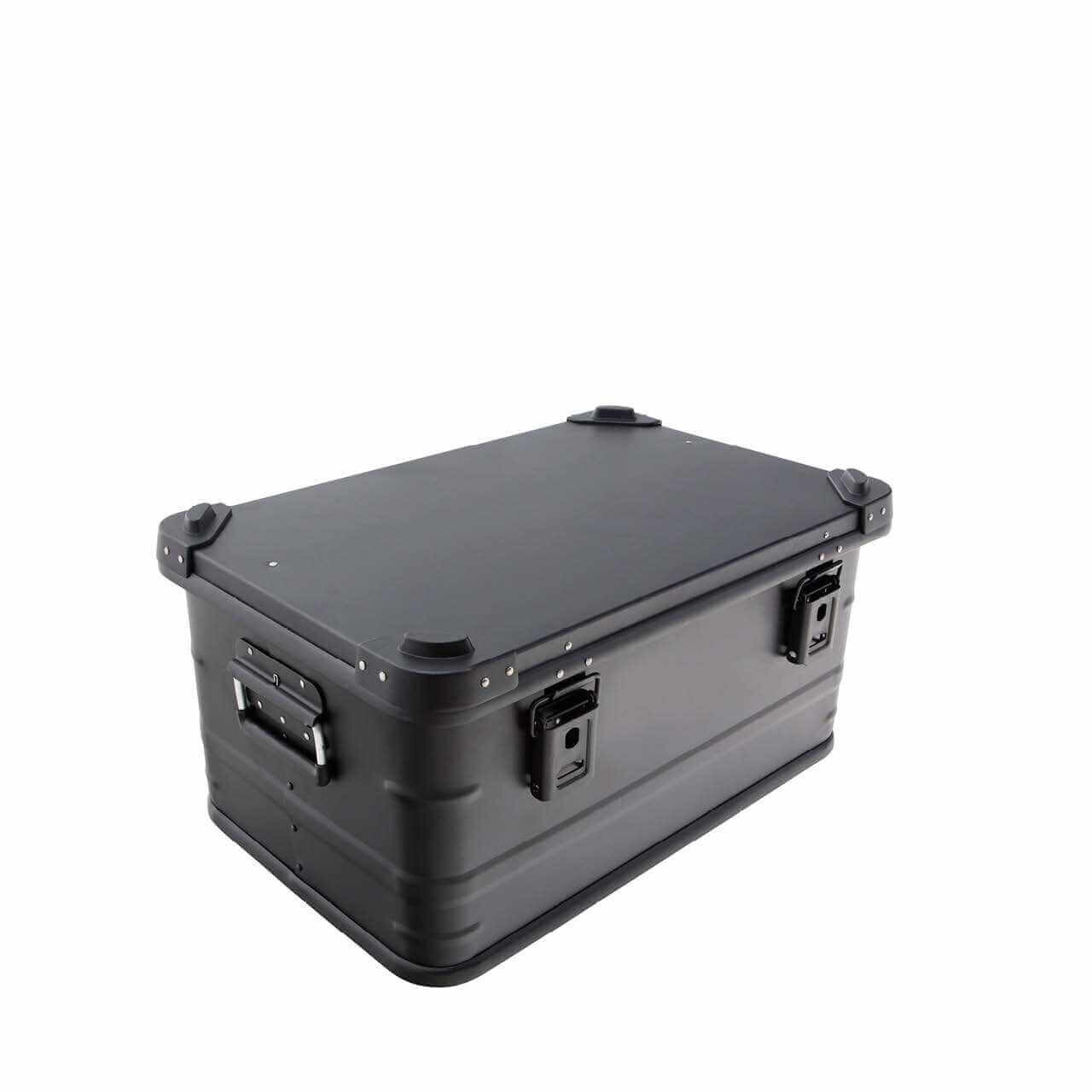Overland Vehicle Systems 30100201 Aluminum Storage Box 53QT in Black ...
