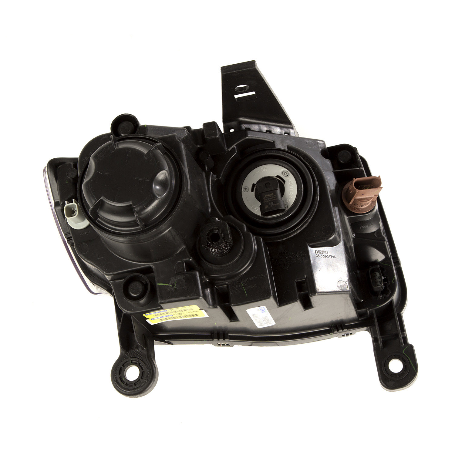 OMIX 12402.37 Driver Side Headlight Assembly for 14-16 Jeep Cherokee KL ...