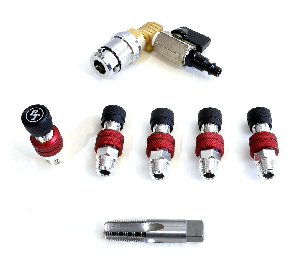 PowerTank MON-8201 5 Piece Monster Valve Kit with Monster Chuck | Quadratec