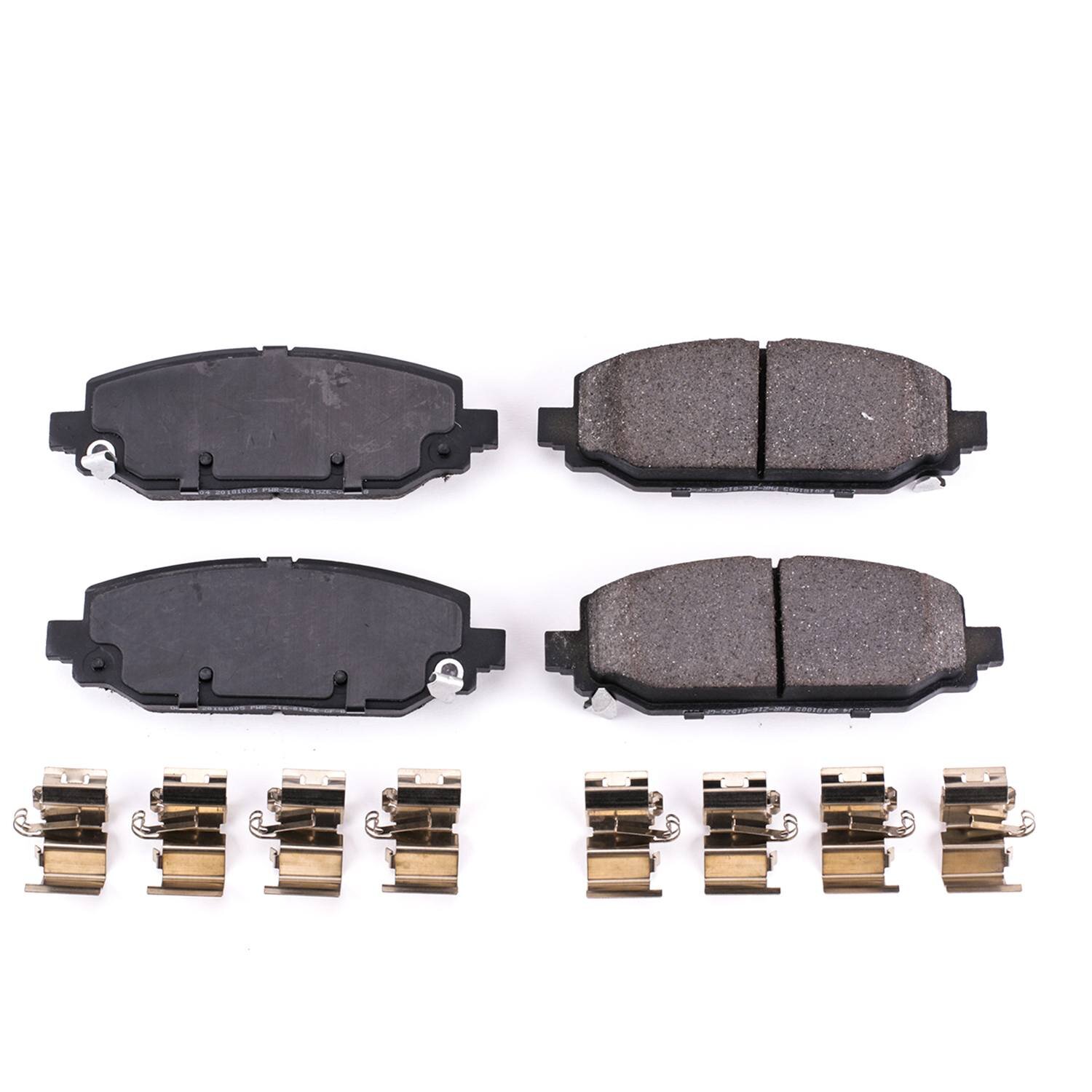 Power Stop Z17 Evolution Ceramic Brake Pads for 18-23 Jeep Wrangler JL ...