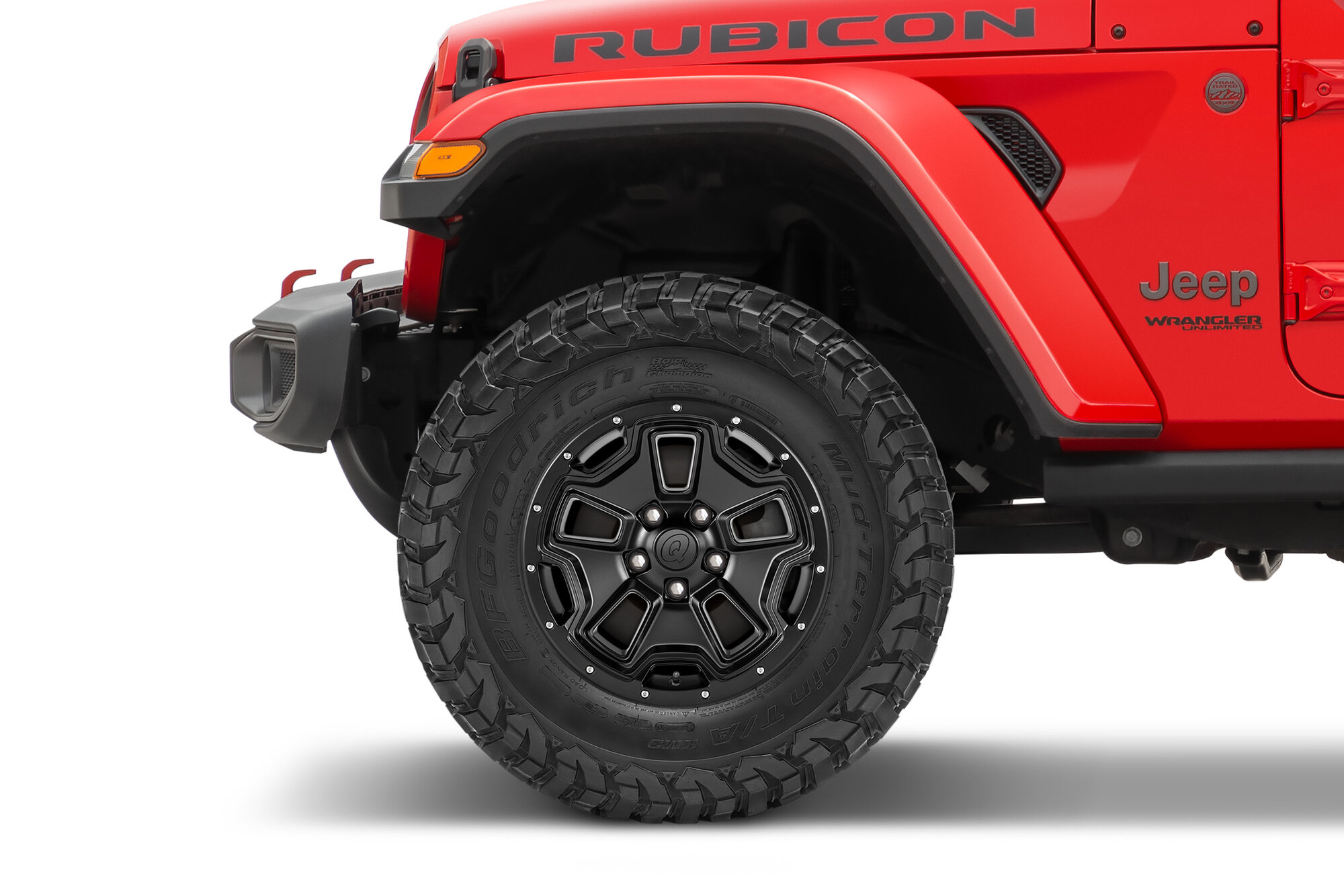 Quadratec Hardrock II Wheel 17x8.5 with 5.2in Backspace for 07-26 Jeep ...