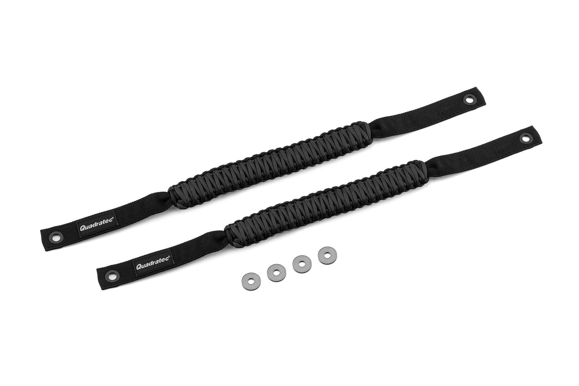 Quadratec 550 Paracord Front Grab Handle Pair for 97-25 Jeep Wrangler ...