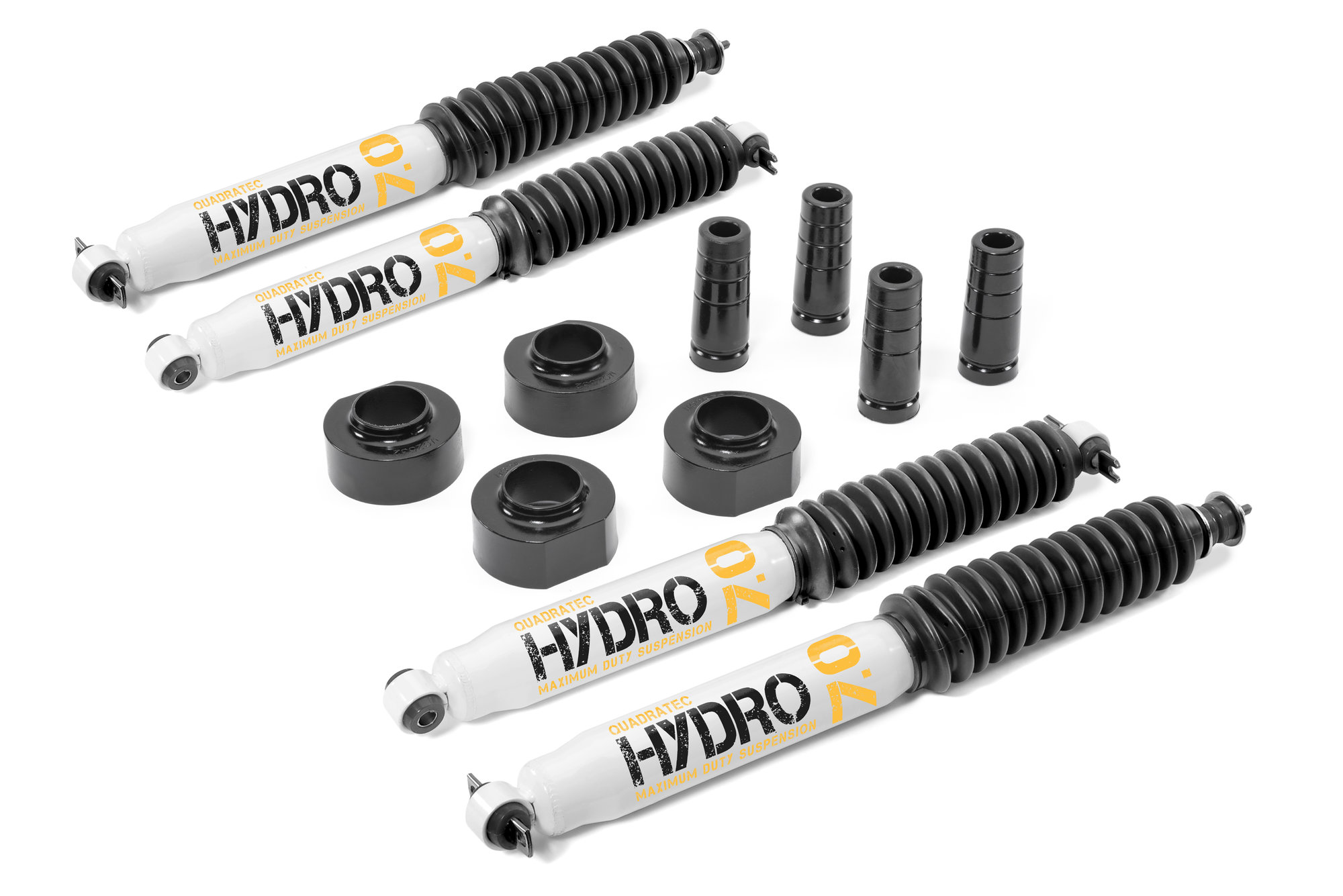 Quadratec Maximum Duty 2" Coil Spring Spacer Lift Kit for 97-06 Jeep ...