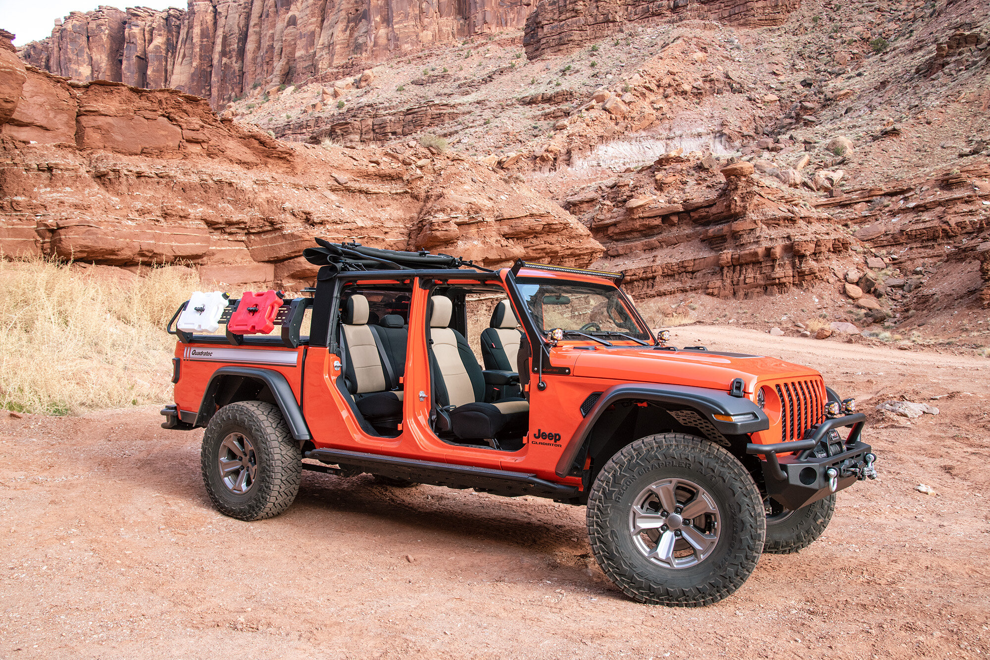 Quadratec Baja HD Fender Flares for 20-24 Jeep Gladiator JT | Quadratec