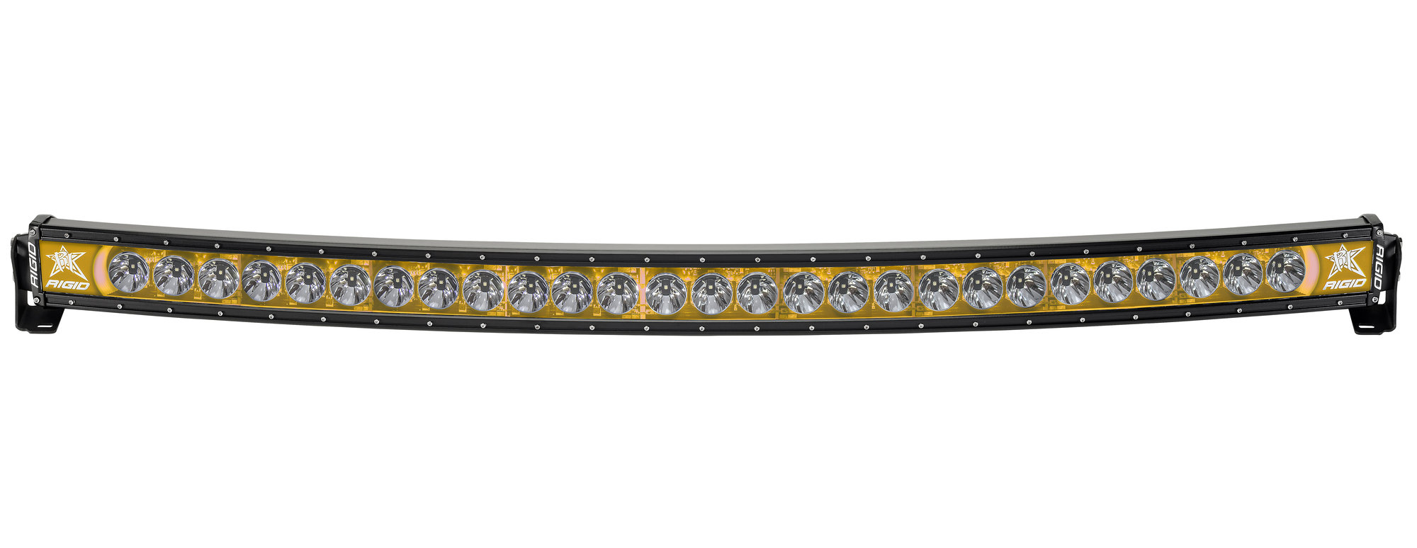 Rigid Industries 35004 Radiance Plus Series Curved 50" Amber-Color LED Light Bar | Quadratec