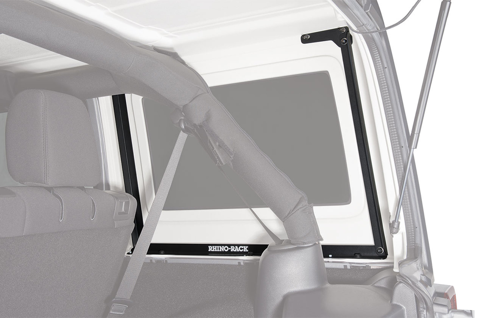 Rhino-Rack Heavy Duty 2-Bar Backbone Roof Rack for 07-18 Jeep Wrangler ...