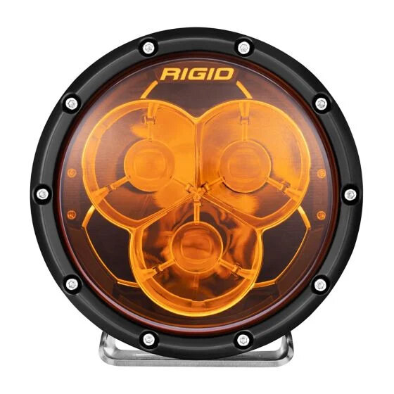 Rigid Industries 36212 6 Inch 360-Series Laser Amber PRO with Precision ...