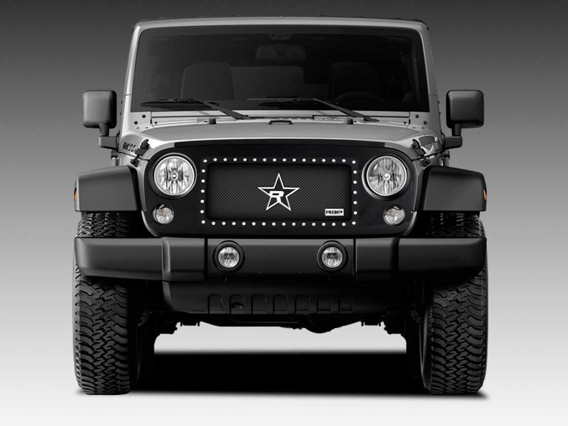 Rolling Big Power 261483NDX-1 NDX Series Grille for 07-18 Jeep Wrangler ...