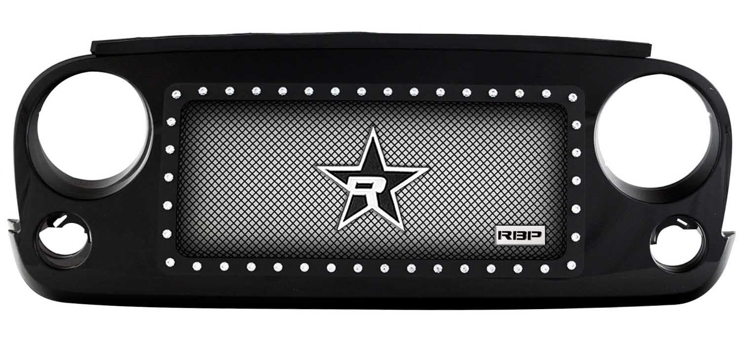 Rolling Big Power 261483NDX-1 NDX Series Grille for 07-18 Jeep Wrangler ...
