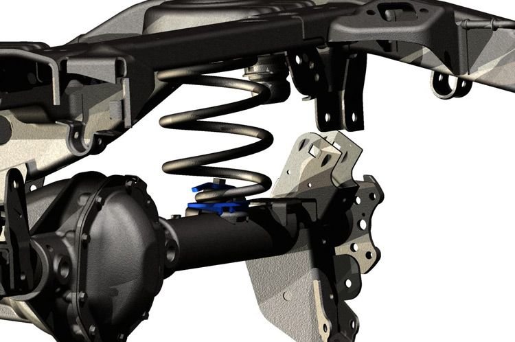 Rough Country 1113 Rear Coil Spring Correction Plates for 07-18 Jeep ...