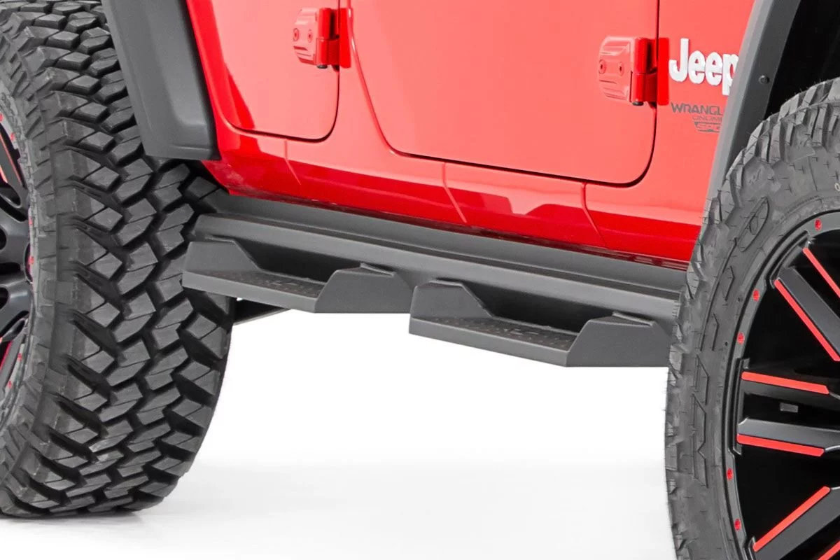 Rough Country SDS1874 DS2 Drop Steps for 18-20 Jeep Wrangler JL ...
