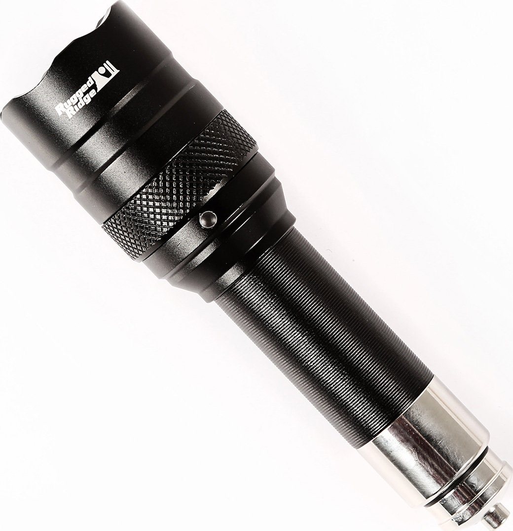 Rugged Ridge 15104.44 Rechargable Flashlight 700 Lux | Quadratec