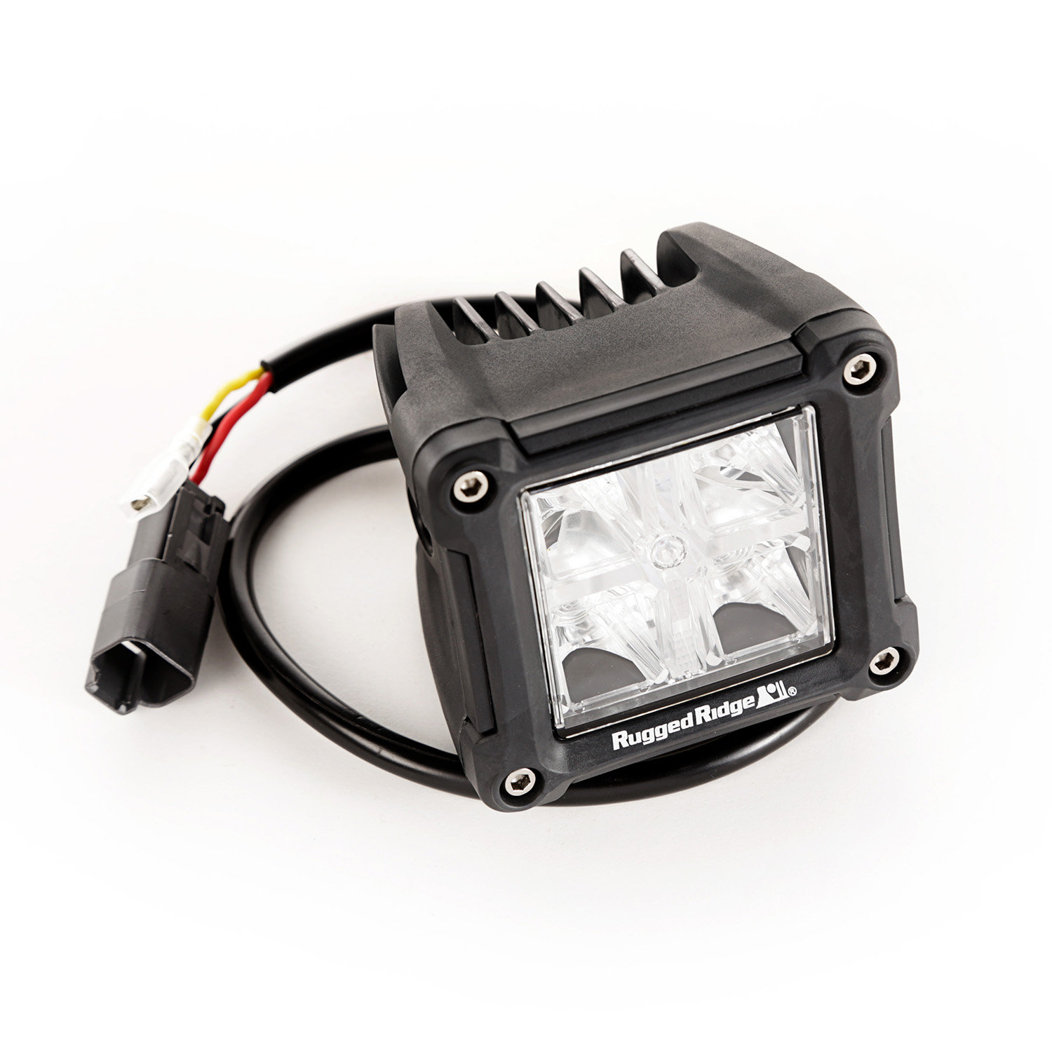 Rugged Ridge 15209.30 High/Low Beam LED Cube Light Combo | Quadratec