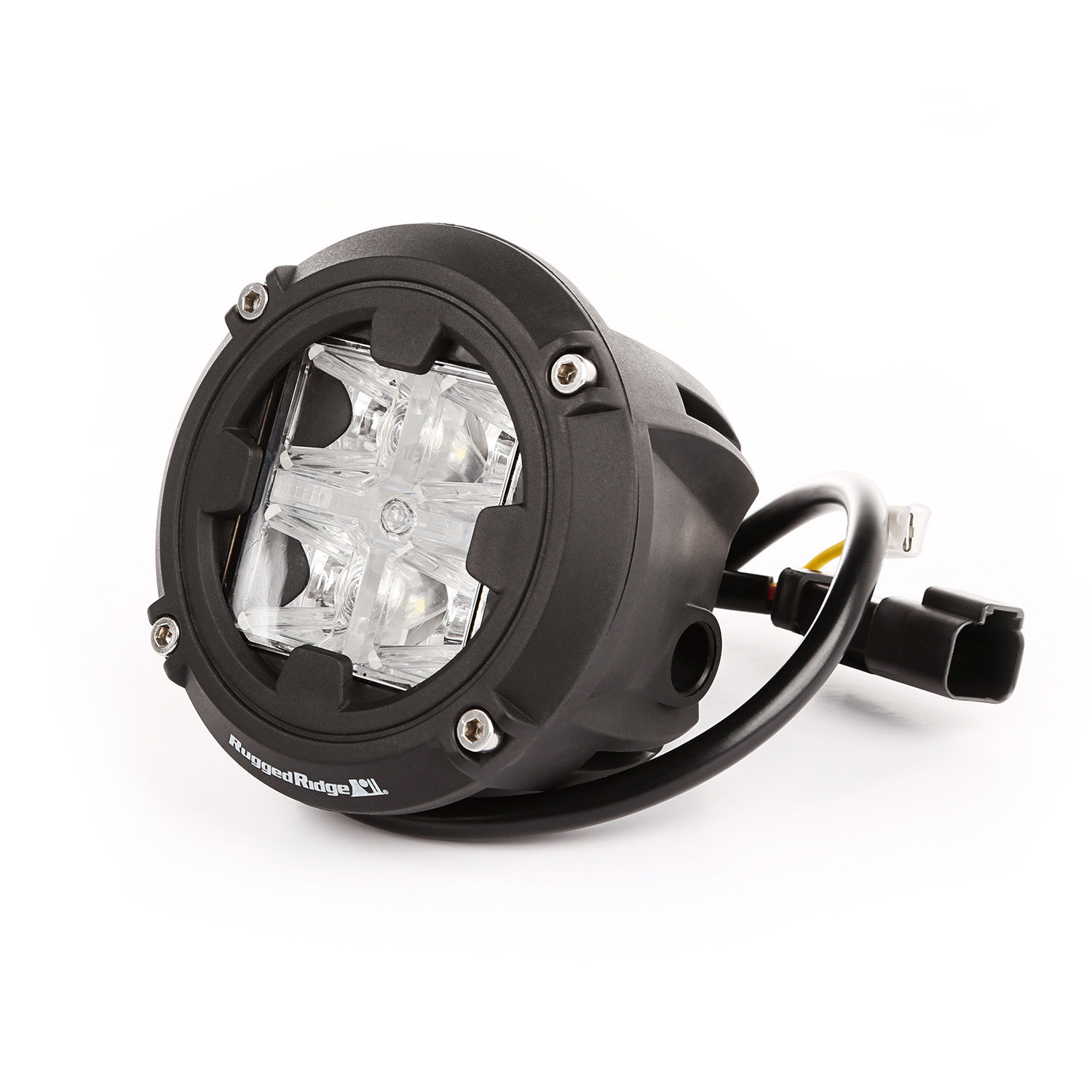 Rugged Ridge 15209.31 HIgh/Low Beam LED Round Light Combo | Quadratec
