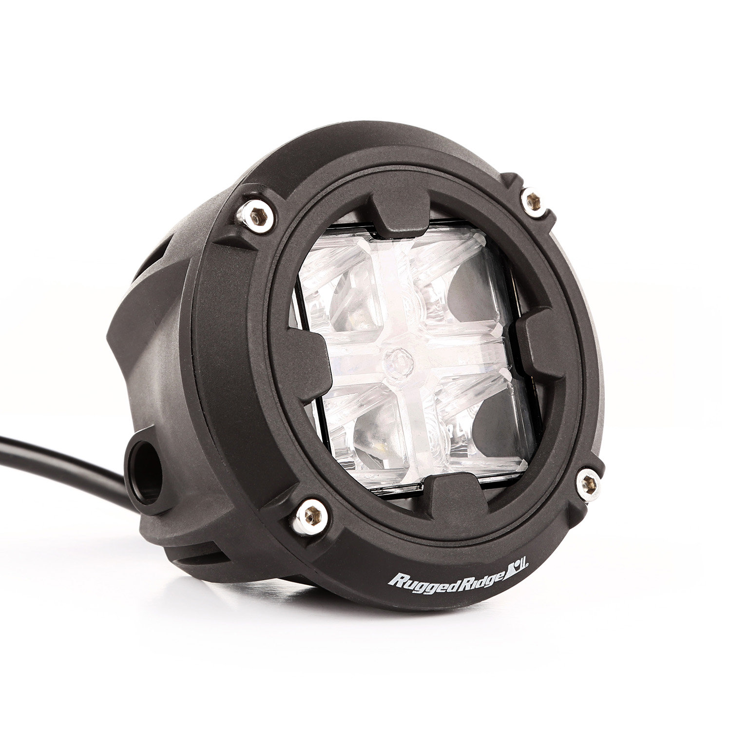 Rugged Ridge 15209.31 HIgh/Low Beam LED Round Light Combo | Quadratec
