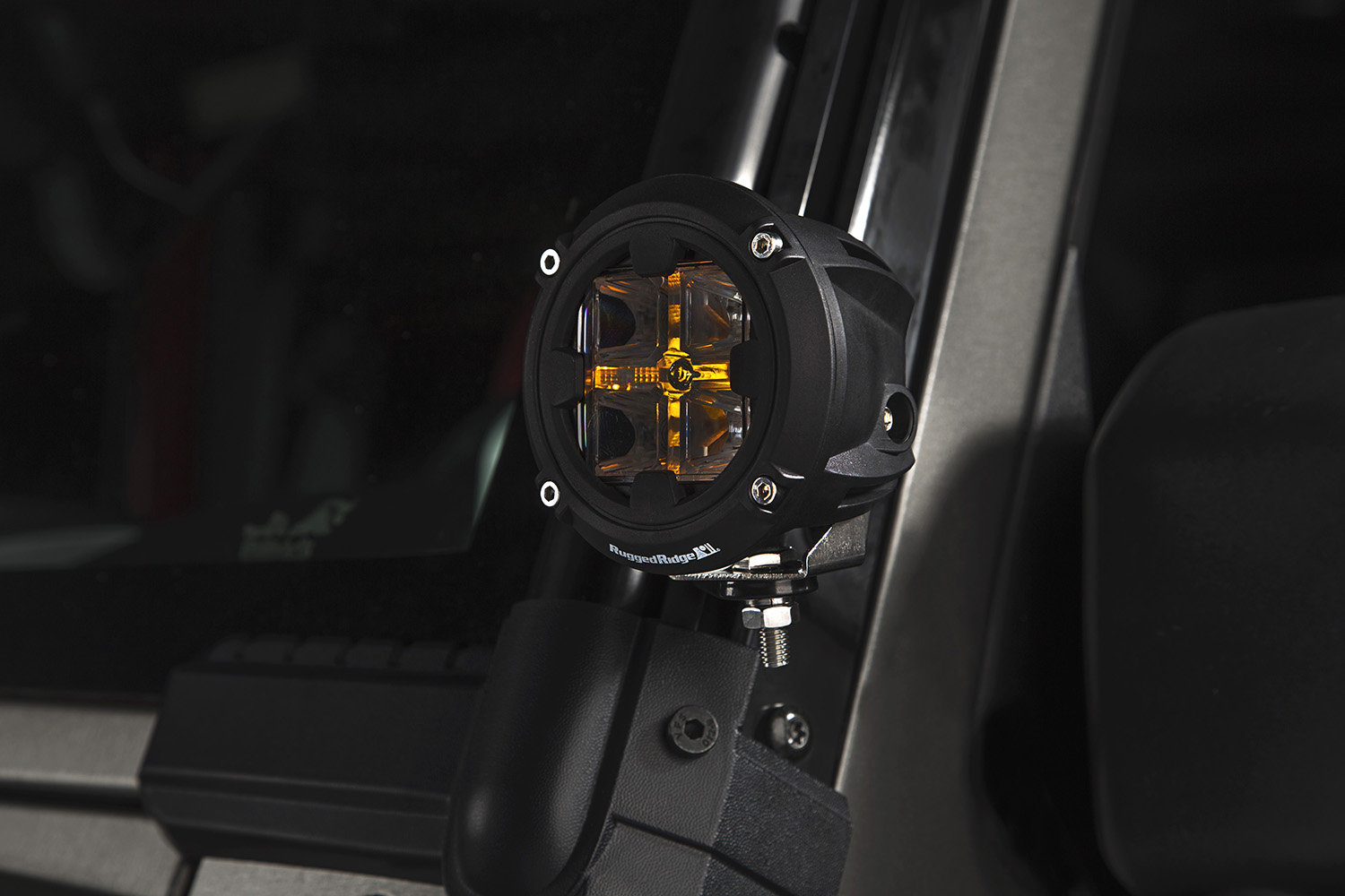 Rugged Ridge 15209.31 HIgh/Low Beam LED Round Light Combo | Quadratec