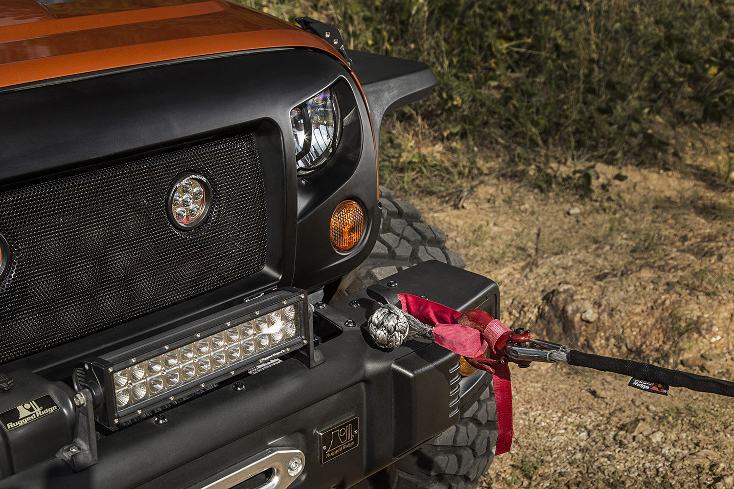 Rugged Ridge Soft Rope Shackle 7/16" | Quadratec