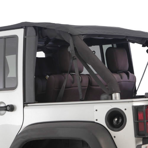 Smittybilt 9083135K Complete Bowless Combo Soft Top Kit for 07-18 Jeep ...