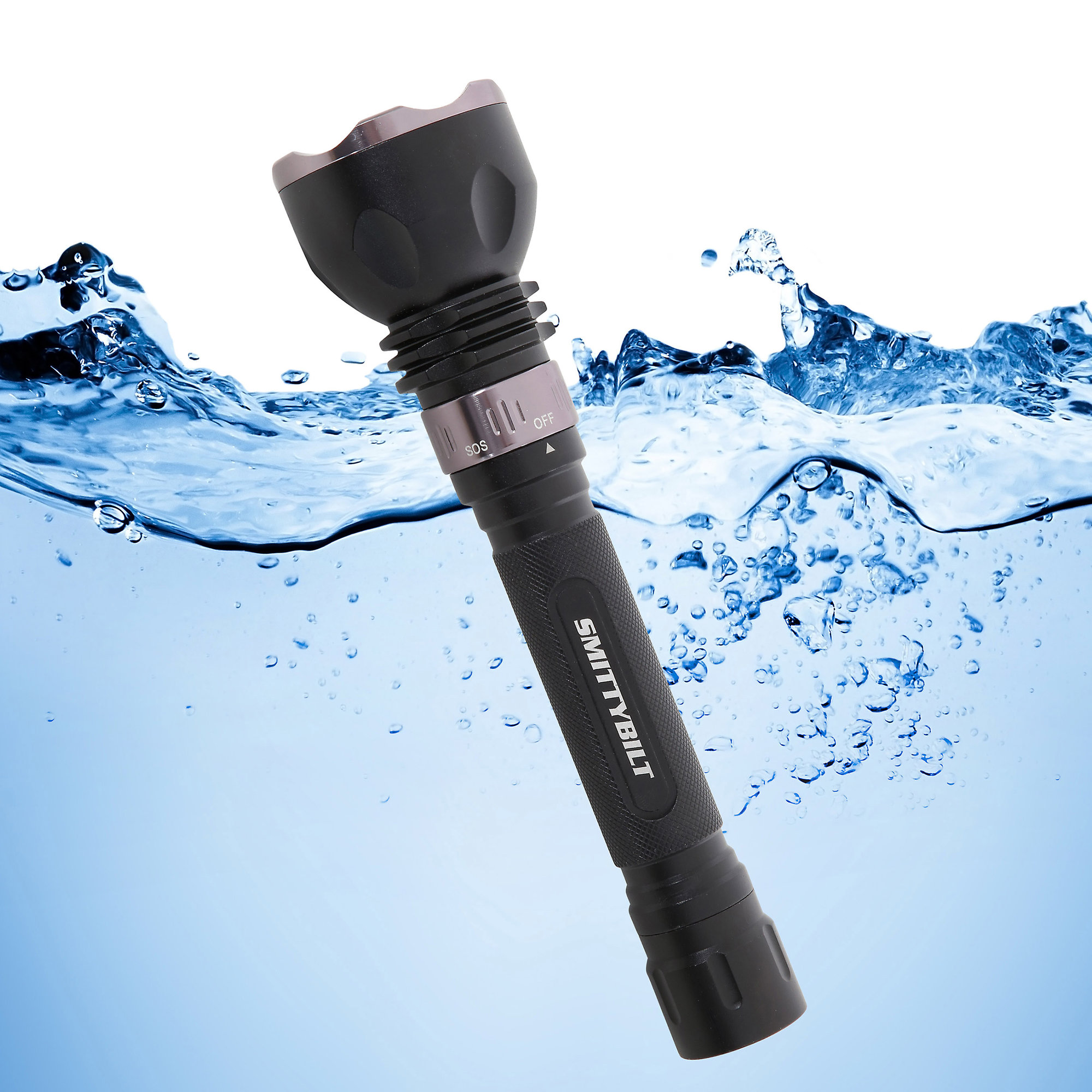 Smittybilt L-1406 TR-9 5-Mode LED Flashlight | Quadratec