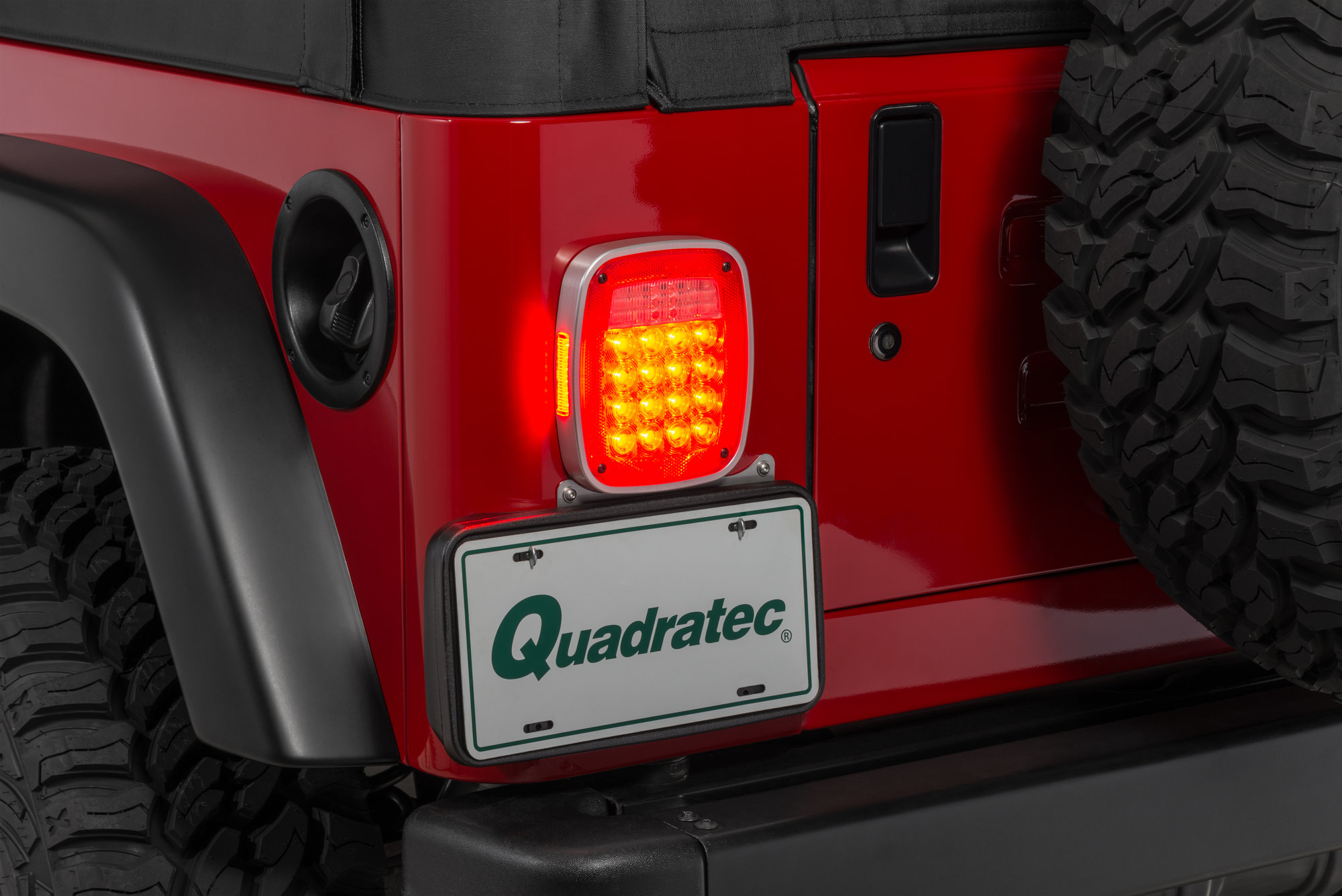 Savvy Off Road SAV-TLB Billet Aluminum LED Tail Lights for 87-06 Jeep ...