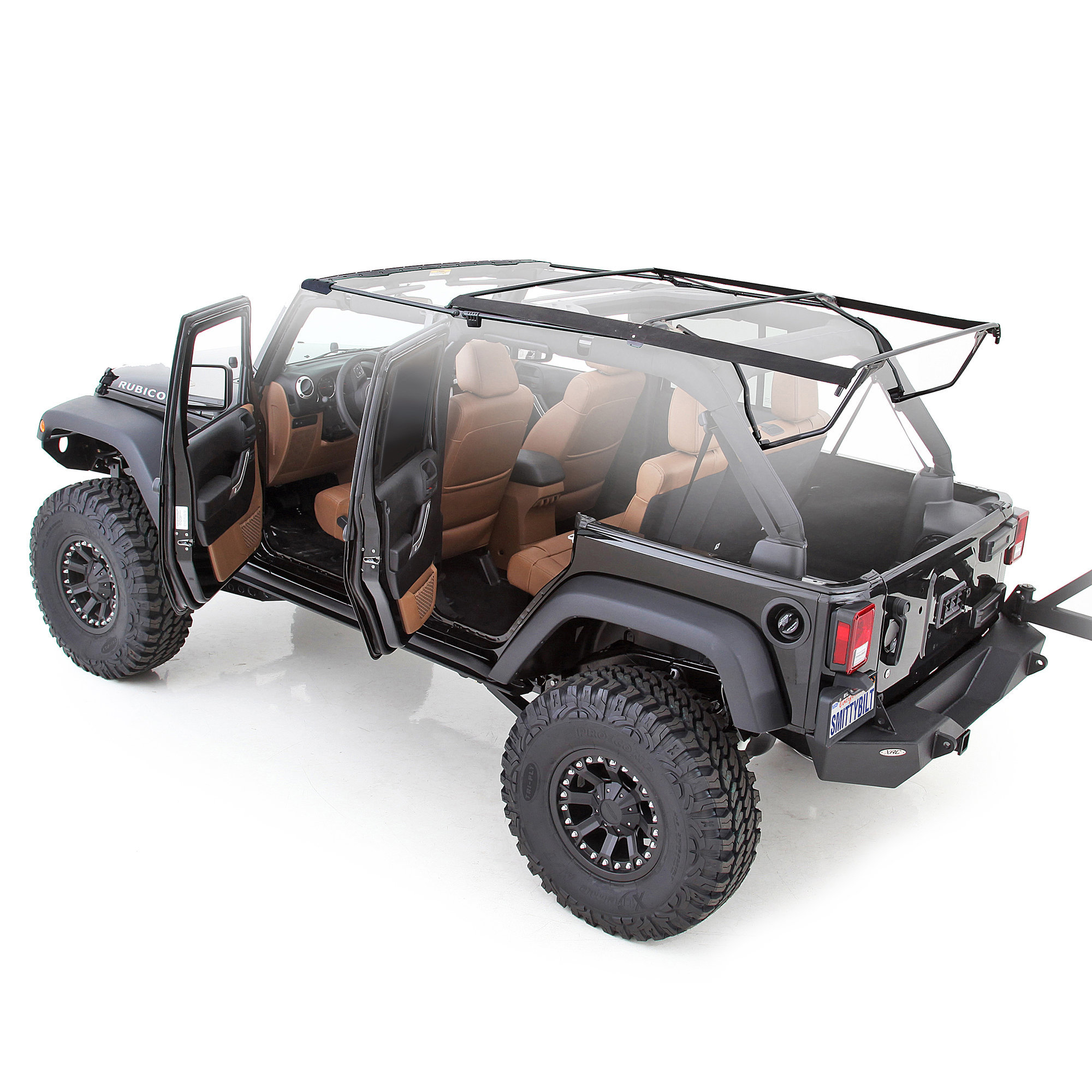 Smittybilt Factory Style Bow Kit for 07-18 Jeep Wrangler Unlimited JK ...