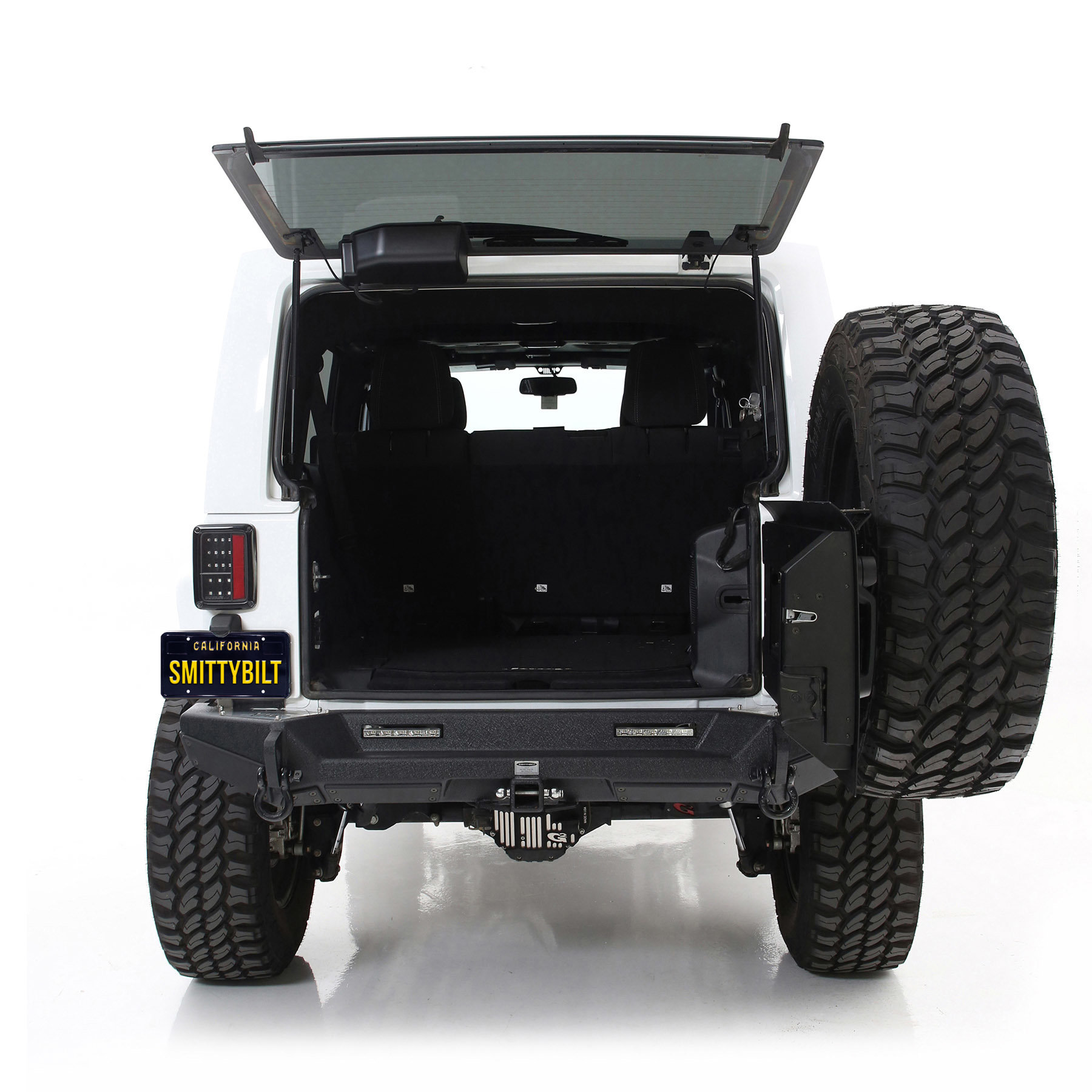 Smittybilt 76410 XRC Tailgate with Tire Carrier for 07-18 Jeep Wrangler ...