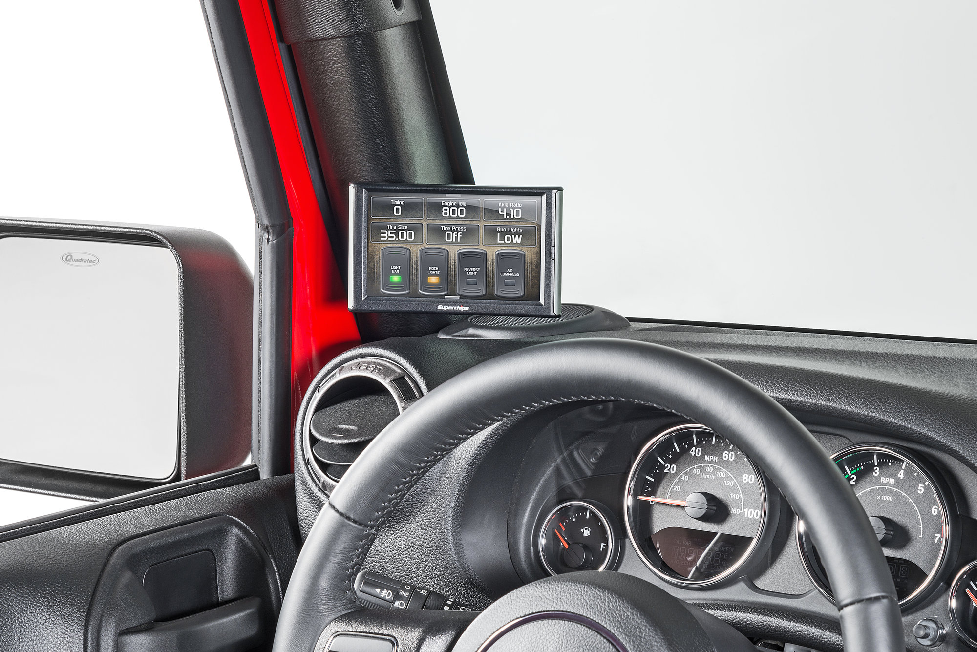 Superchips 41051-JL TrailCal Programmer for 18-21 Jeep Wrangler JL ...