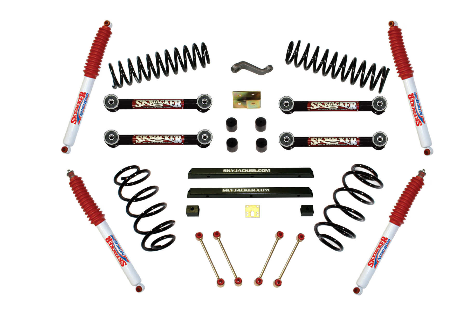 Skyjacker 4 inch Economy Lift Kit for 97-06 Wrangler TJ | Quadratec
