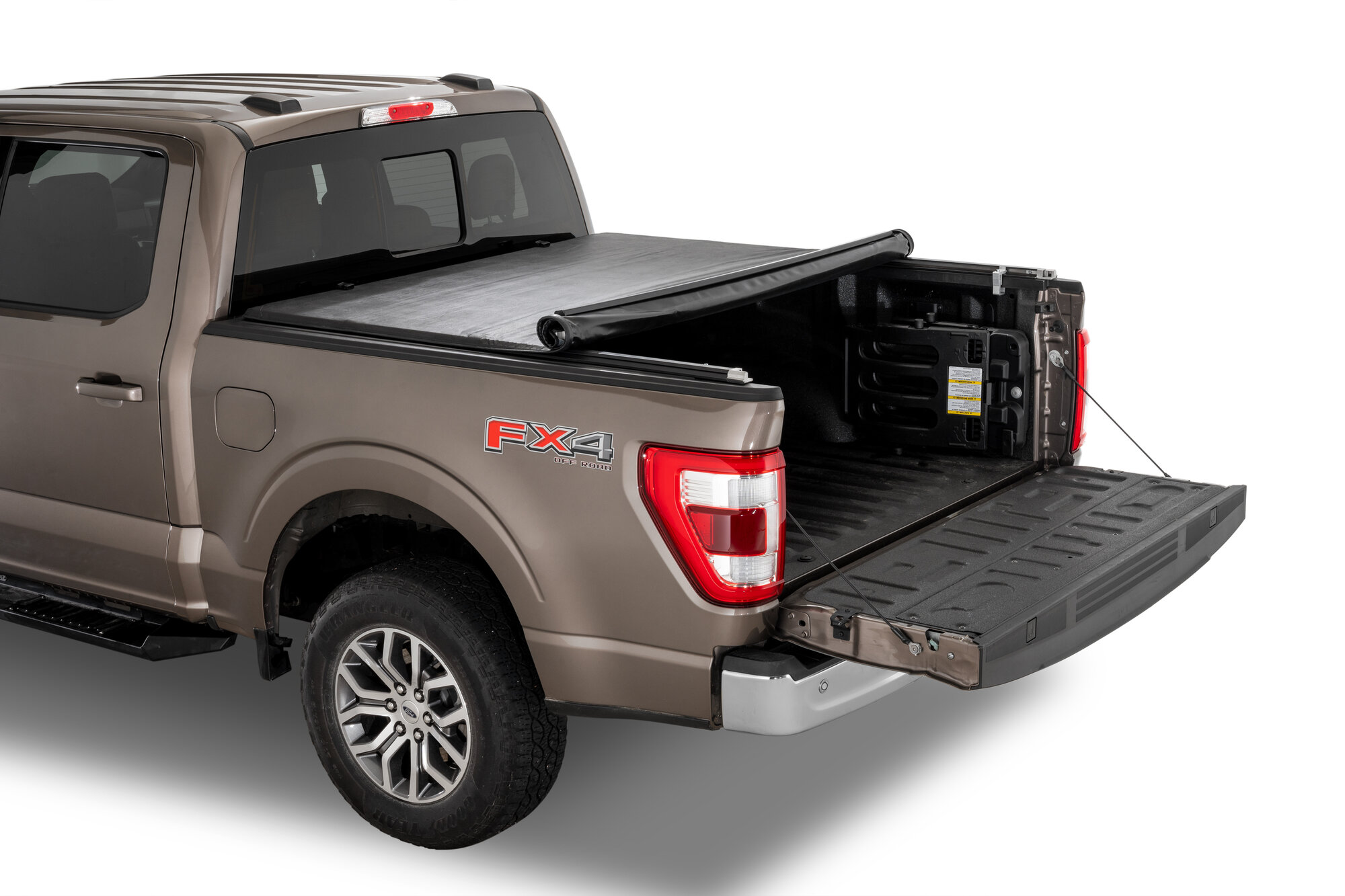 TACTIK Roll-Up Soft Vinyl Truck Bed Tonneau Cover for 15-23 Ford F-150 ...