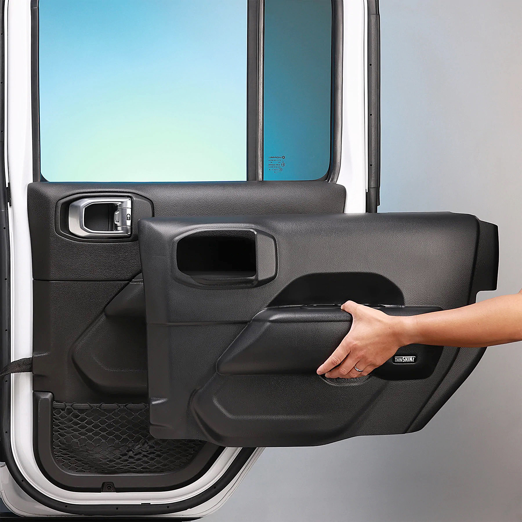 ThinSKINz Rear Door Protection for 18-22 Jeep Wrangler JL Unlimited ...