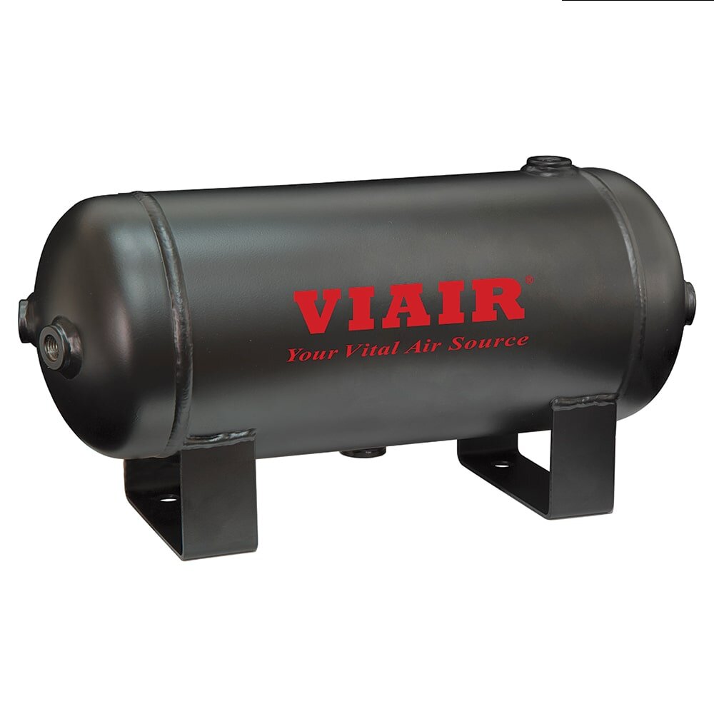 Viair 91015 1.5" Air Tank with 1/4" NPT Ports, 200 PSI Rated | Quadratec